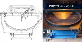 Photo of the Week: Disc Pelletizer Design and Manufacturing