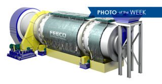 Photo of the Week: 3D Indirect Rotary Cooler